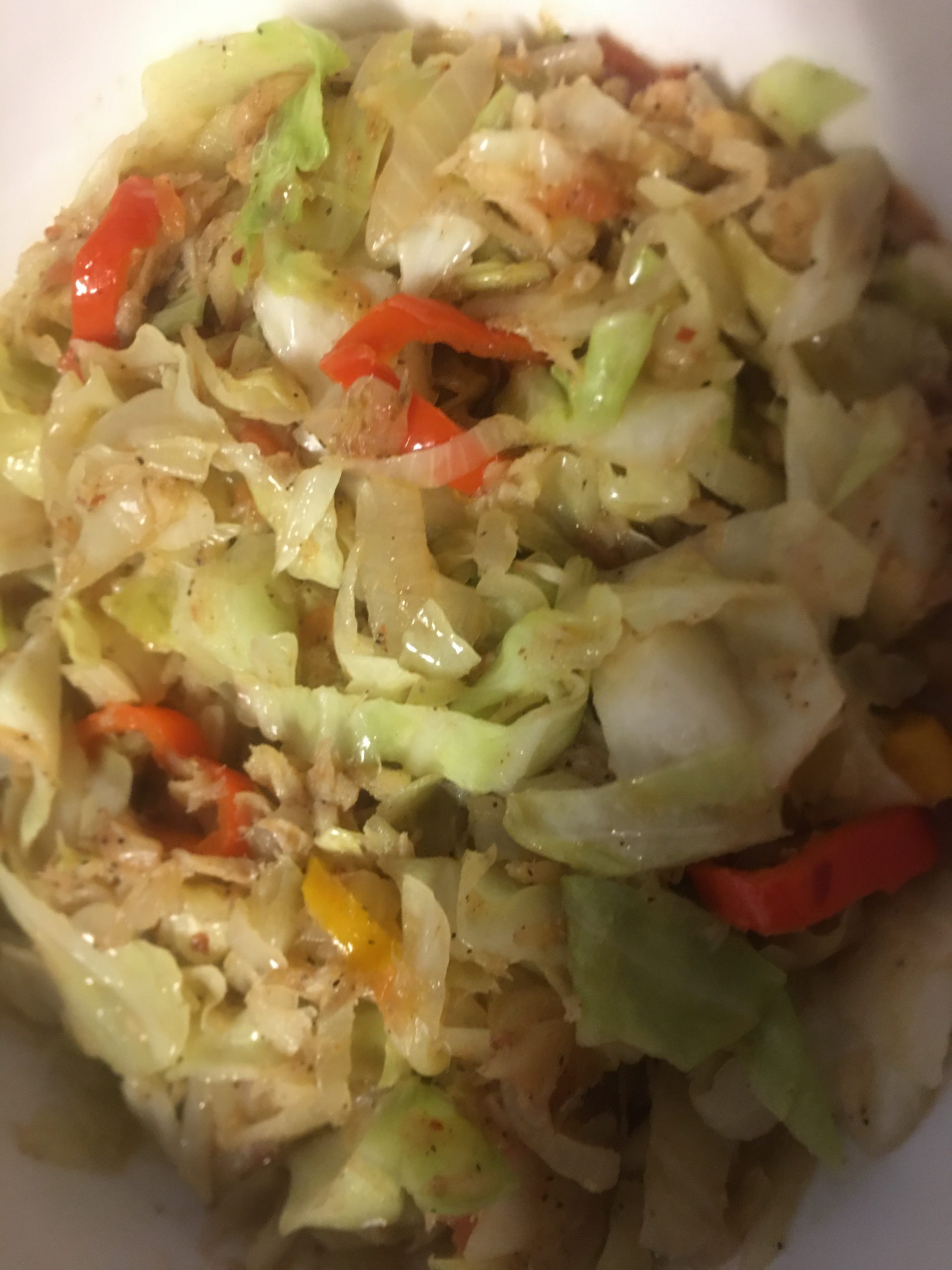 Crunchy Steam Cabbage With Salted Fish - Cumyah Blog